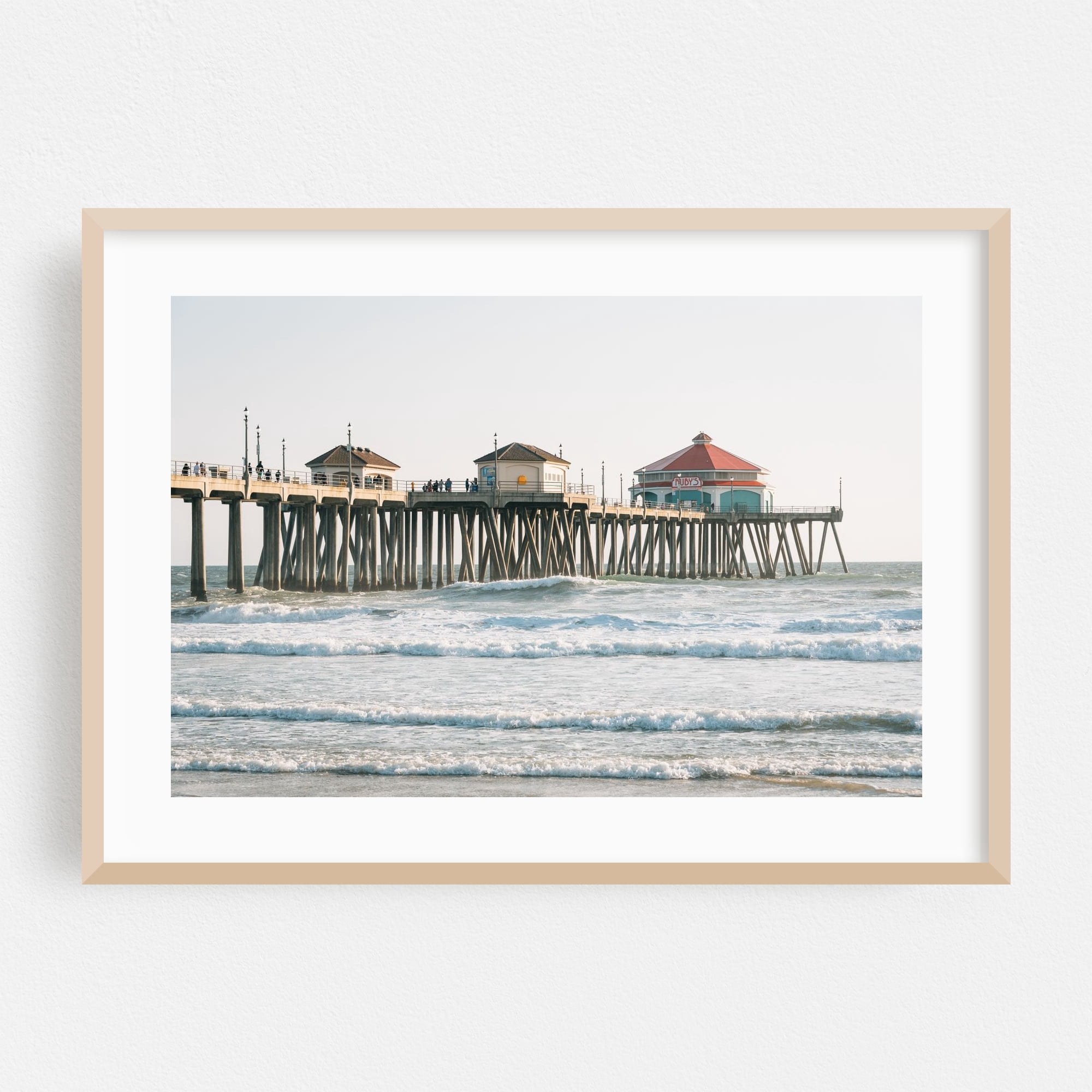HB Pier 04 - Huntington Beach California Photography Coastal Beach ...