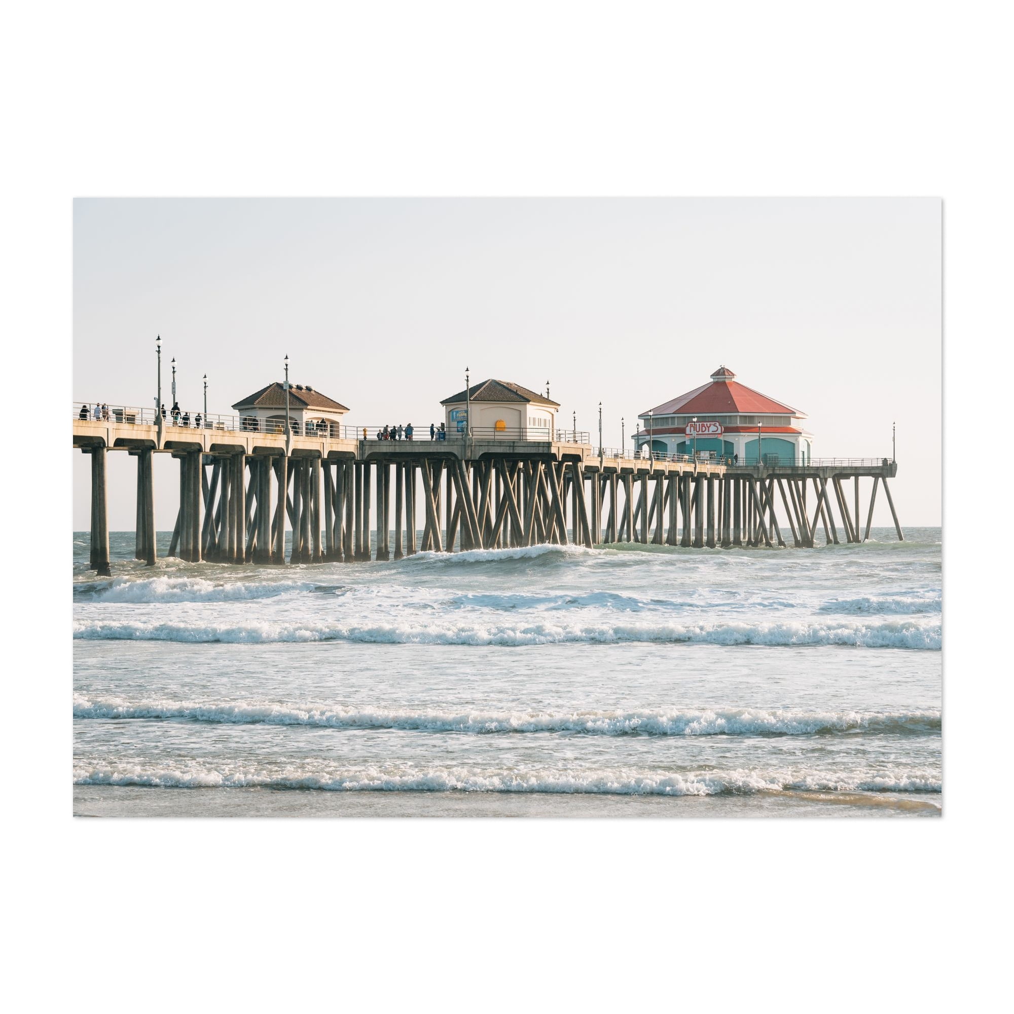 HB Pier 04 - Huntington Beach California Photography Coastal Beach ...