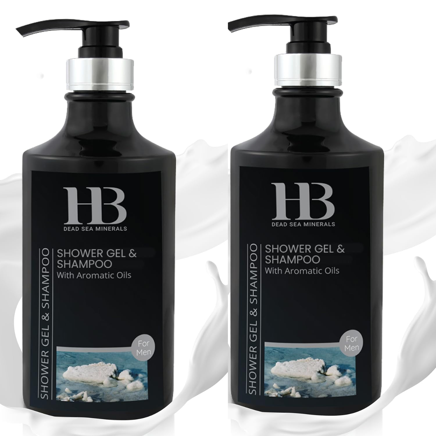 HB Shower Gel & SAF21 Shampoo for Men - 2-in-1 Wash for Men & Shampoo ...