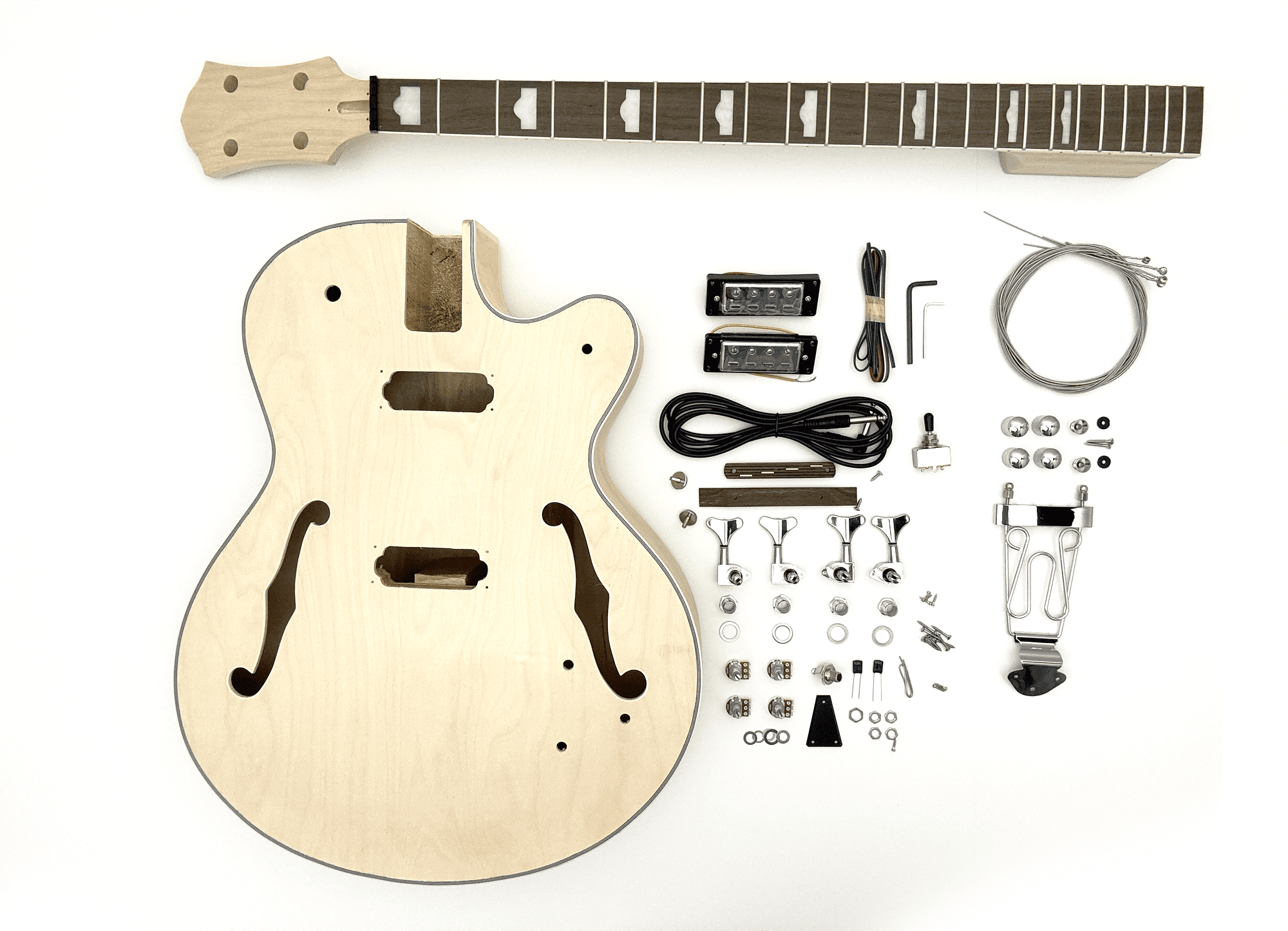 HB Style Build Your Own Bass Guitar Kit - Walmart.com