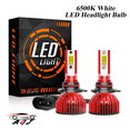 AQJ HB3/9005 LED Headlight Bulbs Hi/Low Beam, 30,000LM 600% Ultra ...