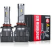 Alla Lighting 16000Lms CANBus HB5 9007 LED Headlights Bulbs, 6500K Xenon White, Xtreme Super ...