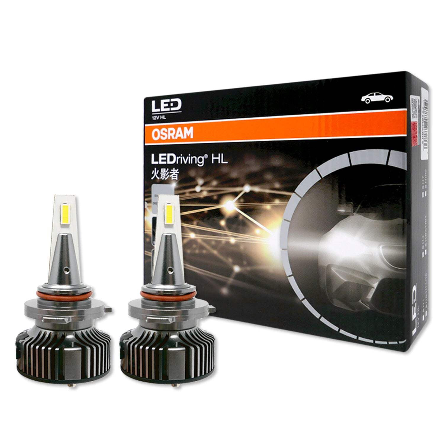 HB3 HB4: Osram 49005/6CW LEDriving HL LED Bulbs | Pack of 2 - Walmart.com