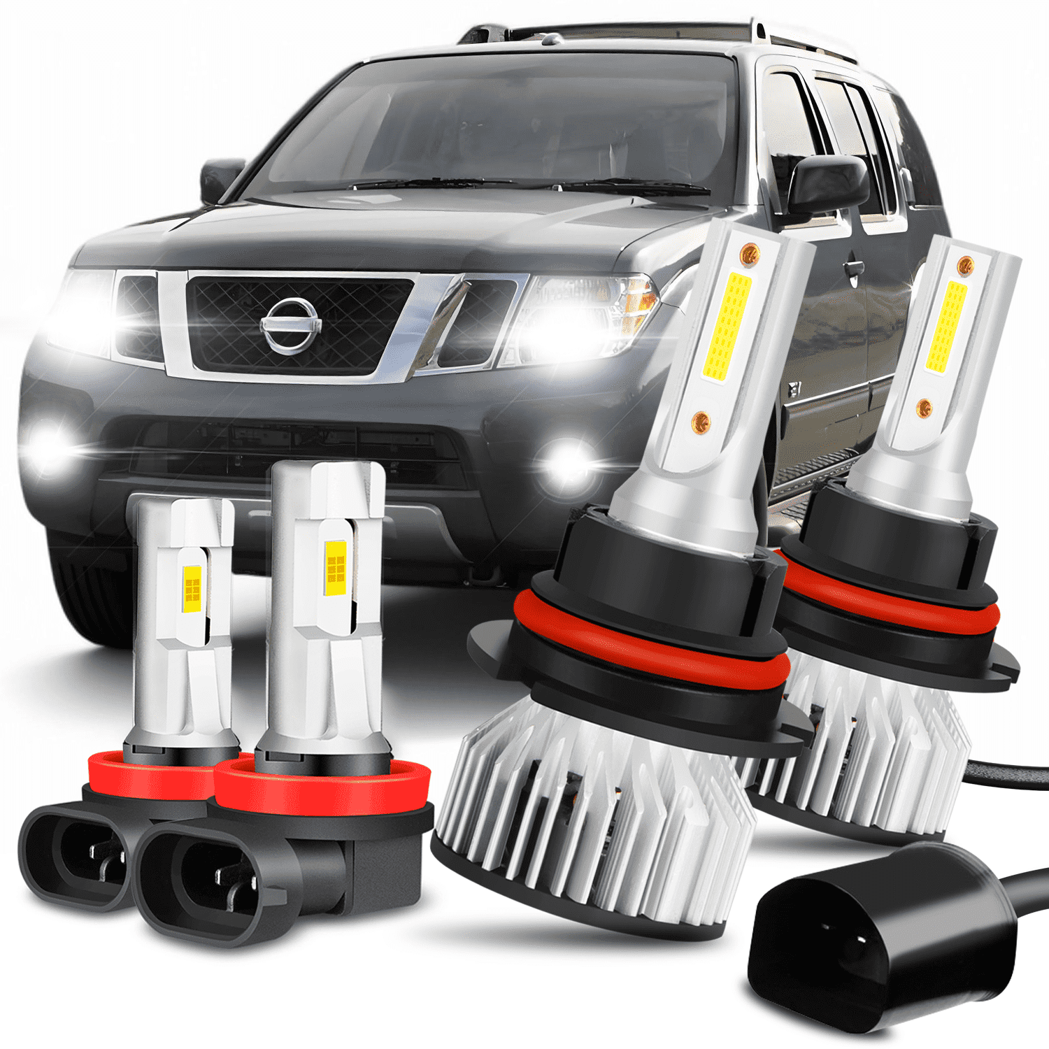 HB5 9007 High&Low Beam for Nissan Pathfinder 2005 2006 2007 2008 2009 ...