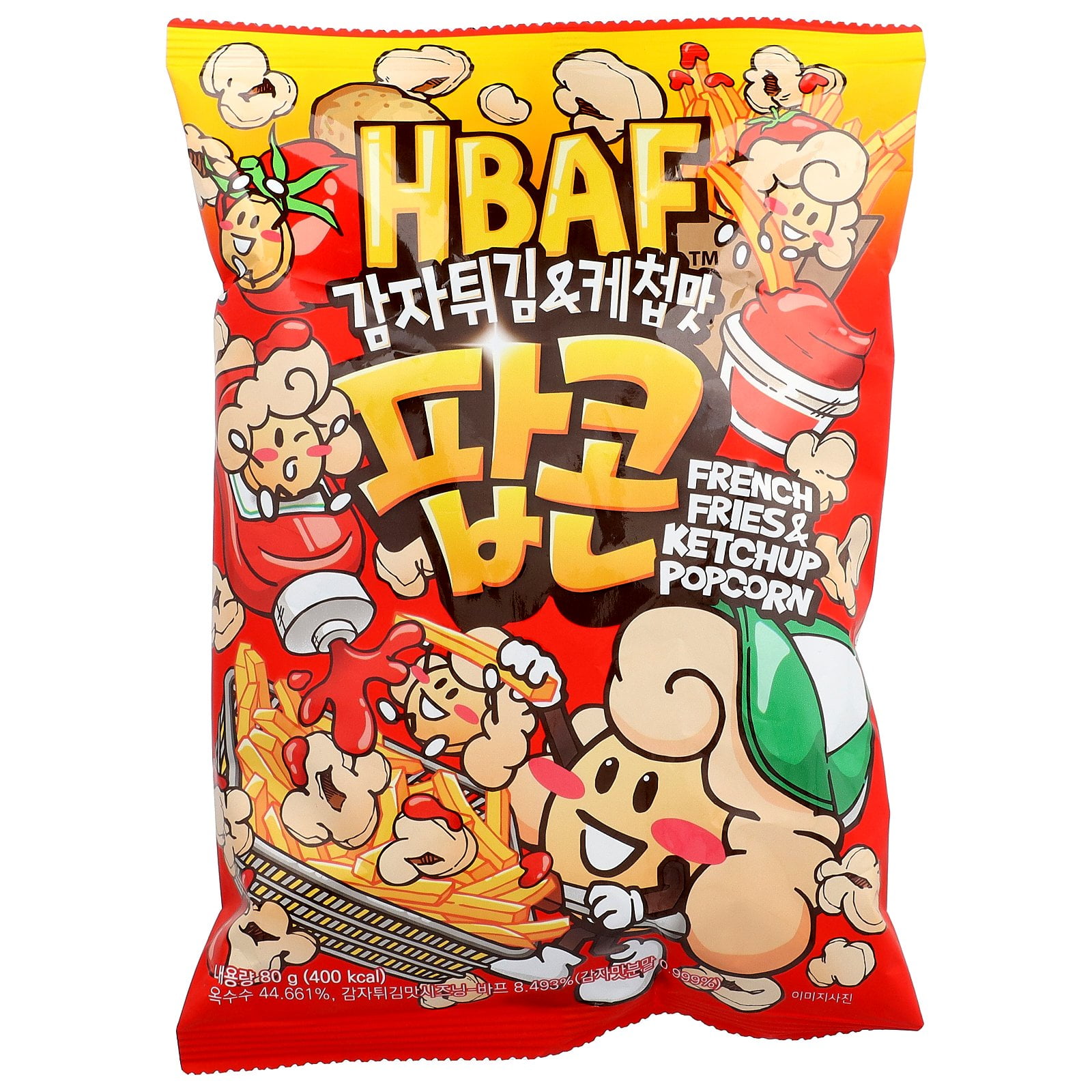 HBAF French Fries & Ketchup Popcorn, 80 g - Walmart.com