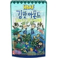 HBAF Korean Laver Seaweed Seasoned Almonds Nut | Nutritious Kids After-School, Work, Trip ...