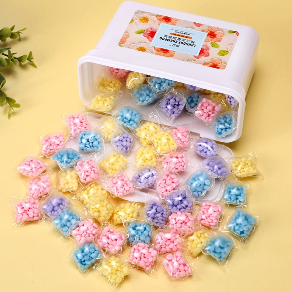 HBASD 100pcs Laundry Scent Booster Crystals Beads, Scented In-Wash ...