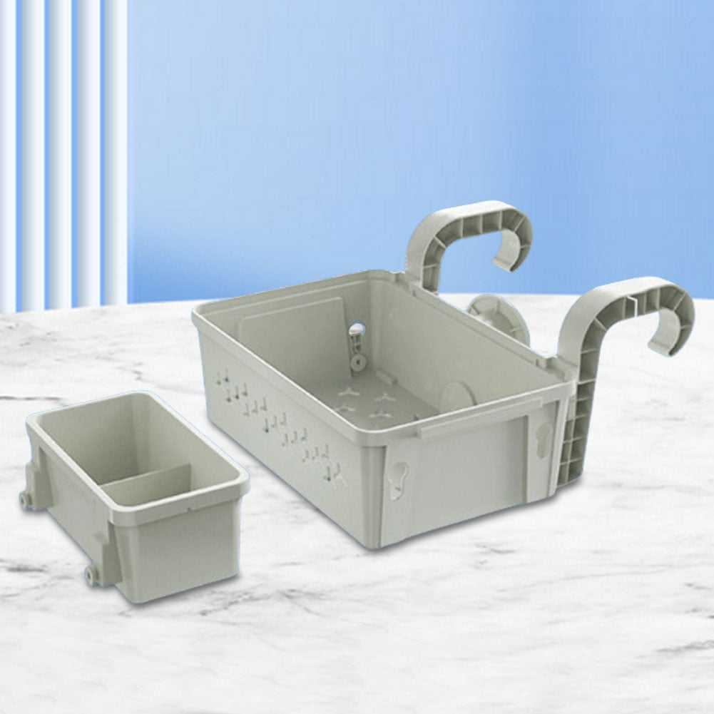 HBASD 2024 Upgrade 3-in-1 Poolside Storage Basket, Above Ground Pool ...