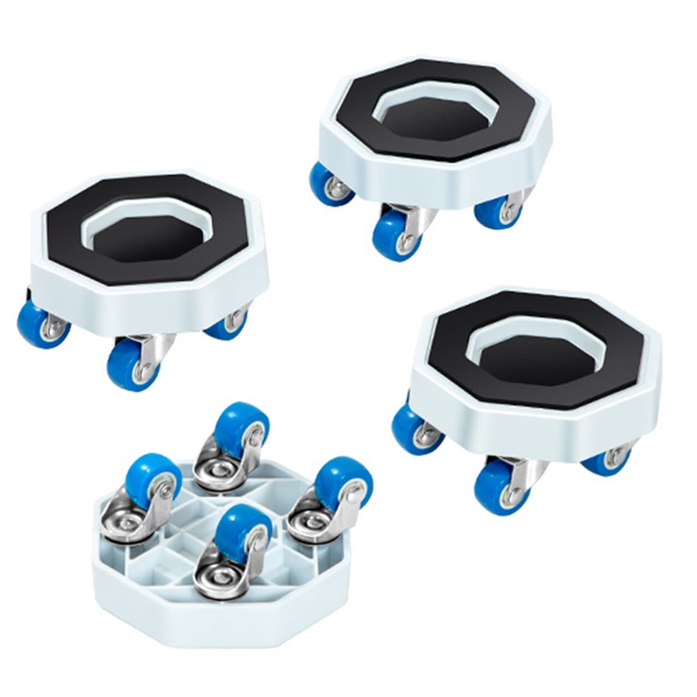 HBASD 4 inch Caster Wheel for Heavy Duty Furniture, Mini Caster Wheels ...