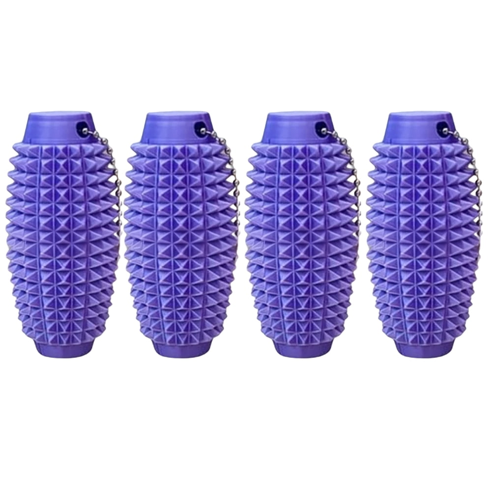 HBASD 4Pcs Pain Stim Fidget Toy, Hard Spiky Fidget Massage Keychain ...