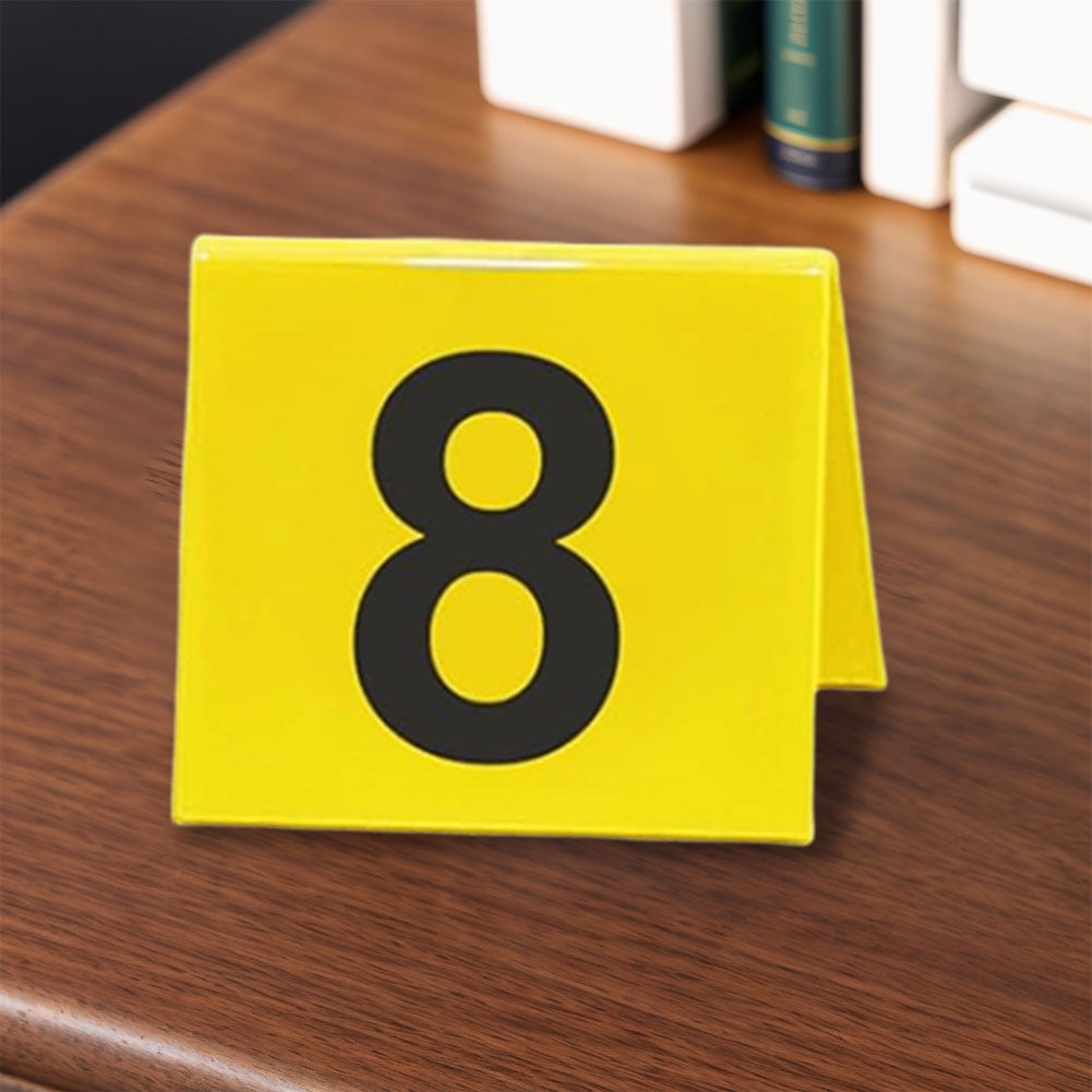 HBASD Evidence Markers Detective Scene Markers Decorations 1-10 Number ...
