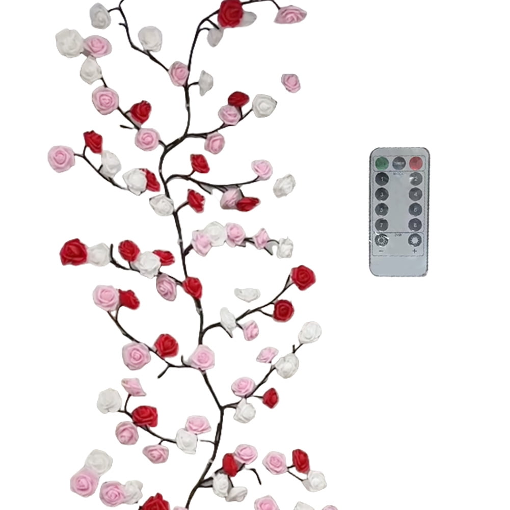 HBASD Flower Branch Led Light Creative Wall Decor Light For Living Room ...