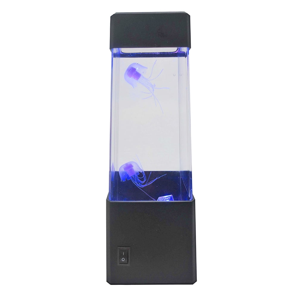 HBASD Jellyfish Aquarium Led Lamp Lava Night Light For Home Bedroom ...