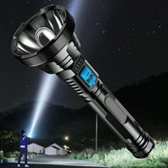 High Power Xhp70 LED Flashlight with Heavy Duty Rechargeable Lithium ...