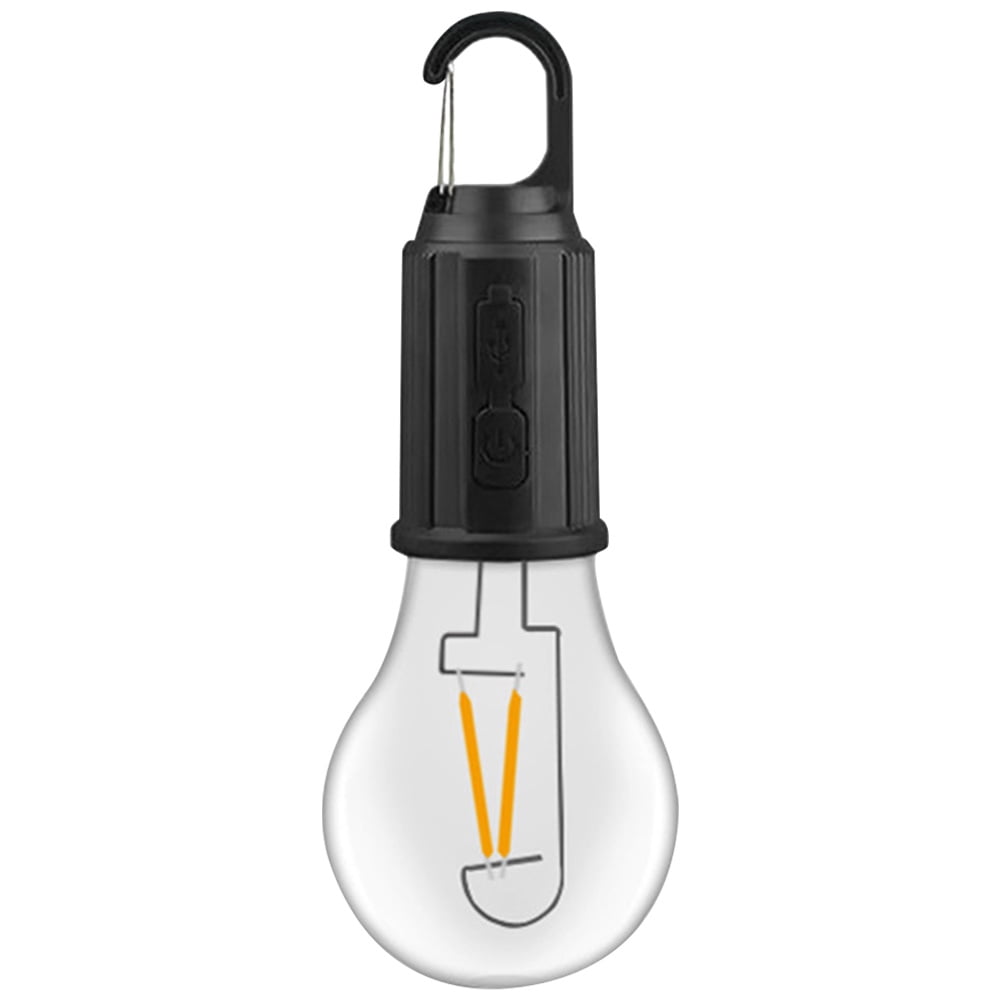 HBASD Led Camping Lamp With Hook 3 Modes Hanging Tent Lights Waterproof ...