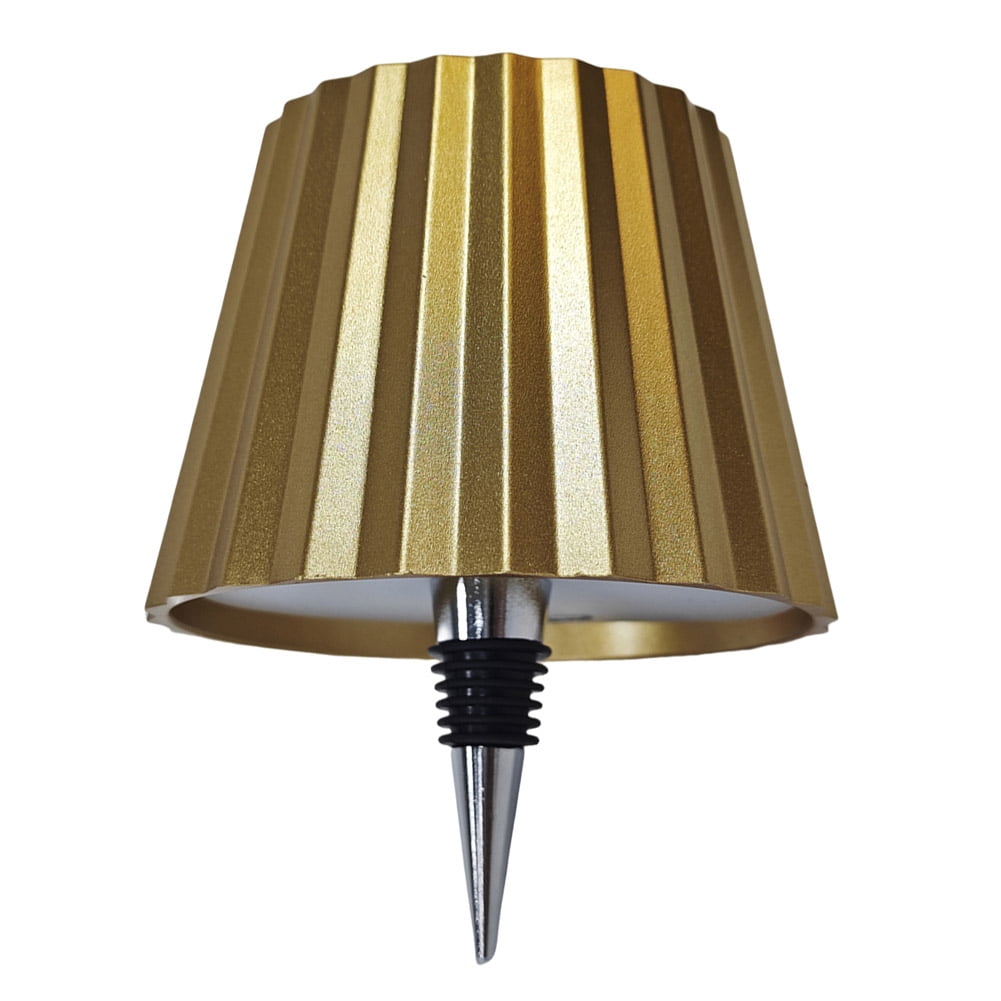 HBASD Led Table Lamp Rechargeable 3 Colors Dimmable Wireless Bottle ...