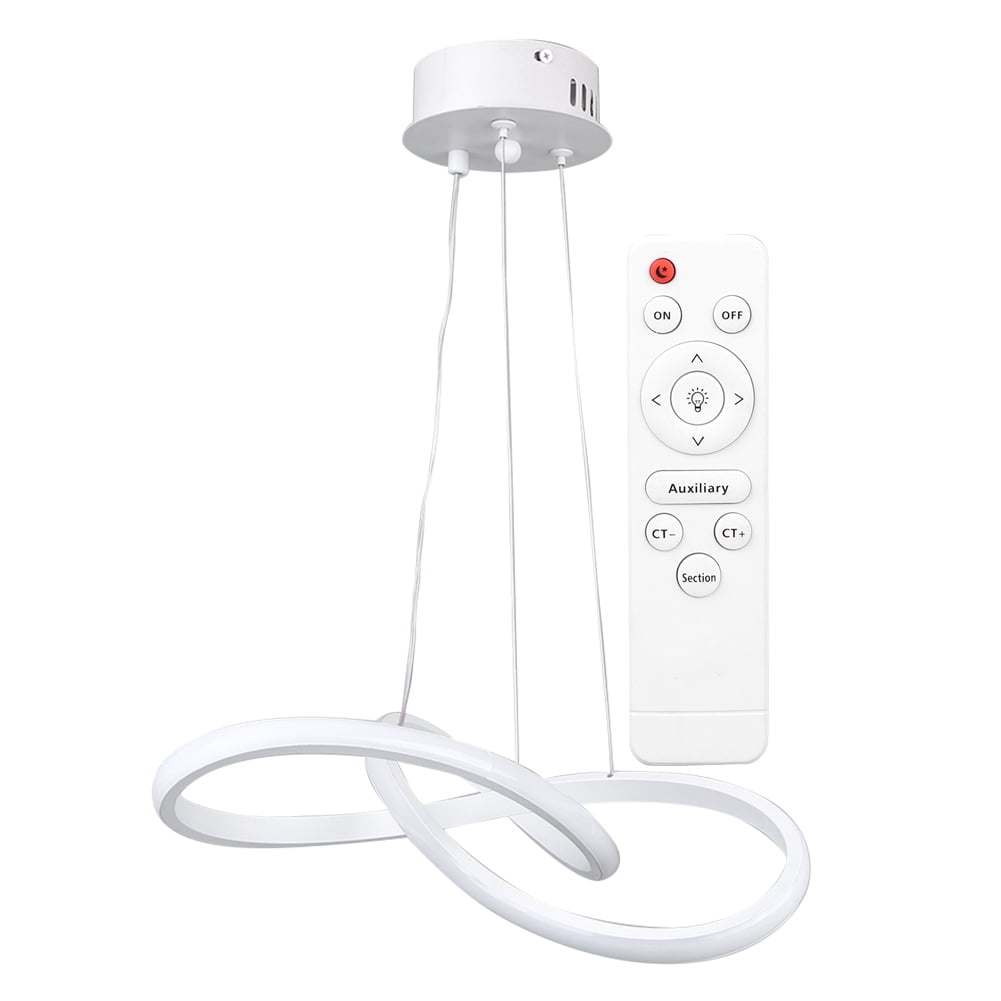 HBASD Modern Led Circle Pendant Light Warm/white Home Decoration Light ...