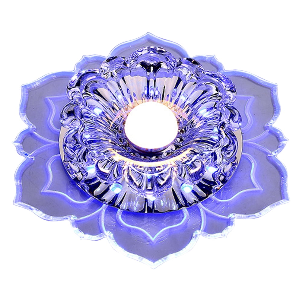 HBASD Modern Led Crystal Ceiling Lights Surface Mounted Porch ...