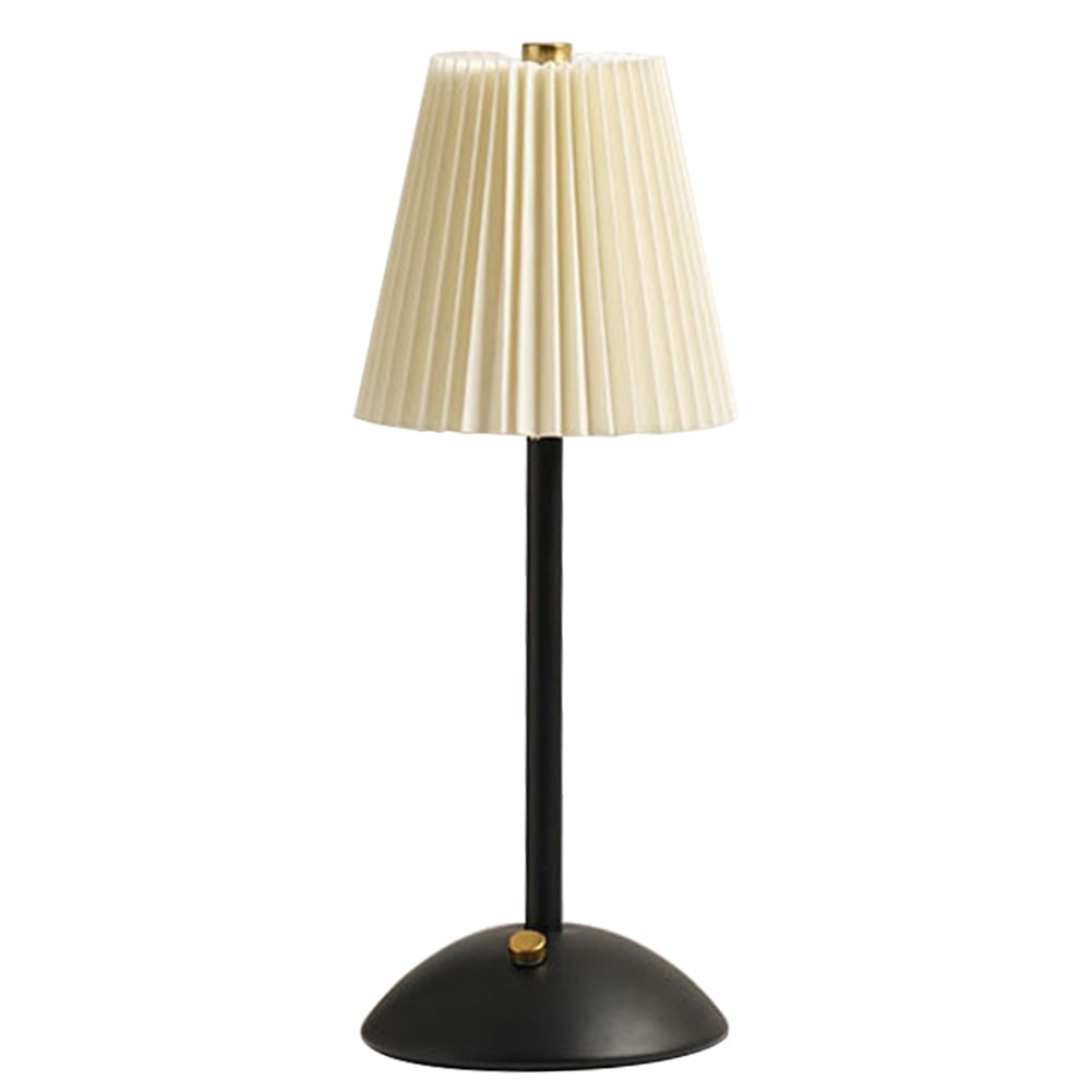 HBASD Nordic Pleated Table Lamp Desk Reading Light For Home Decoration ...