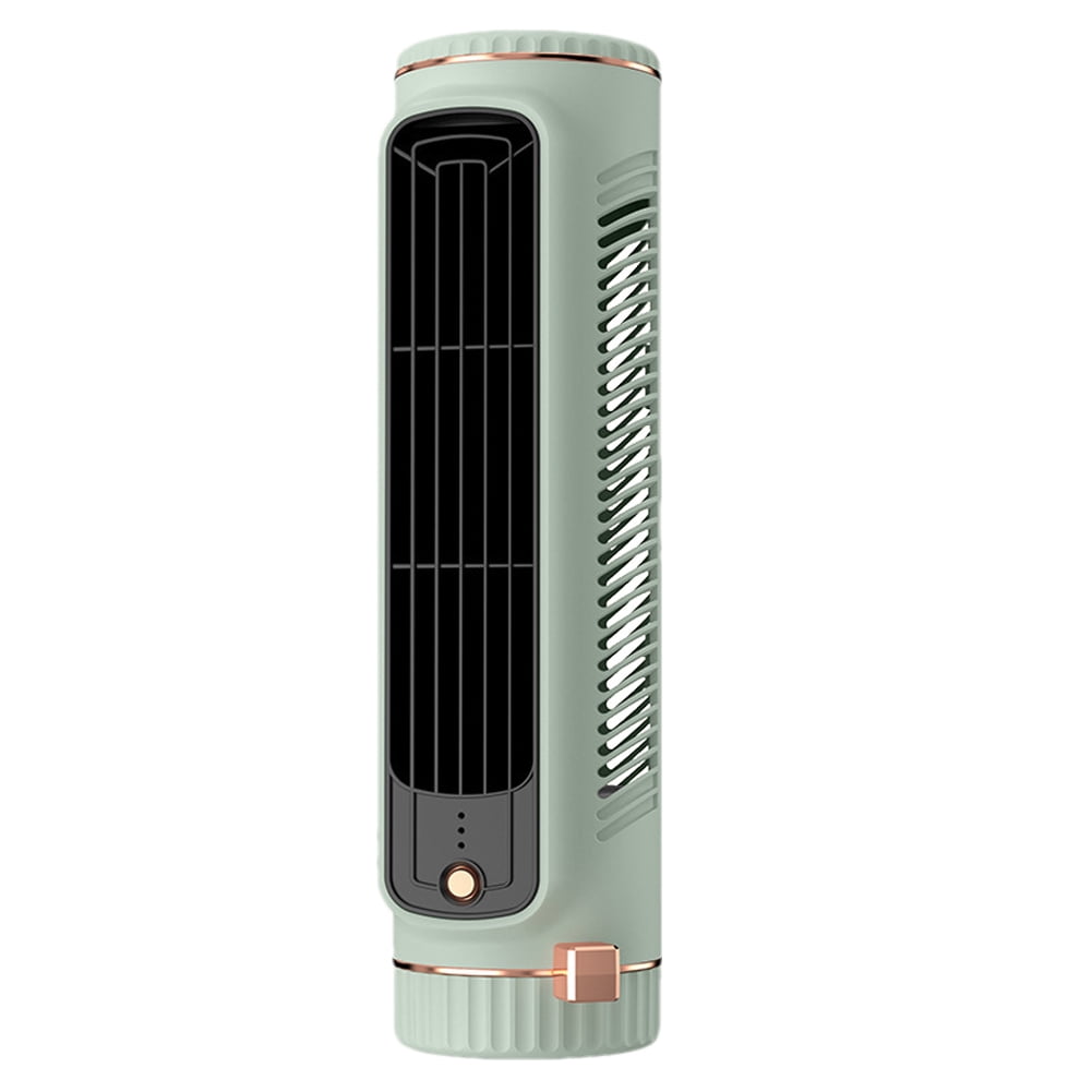 HBASD Rechargeable Tower Fan, Portable Bladeless Fan with Three Speed ...