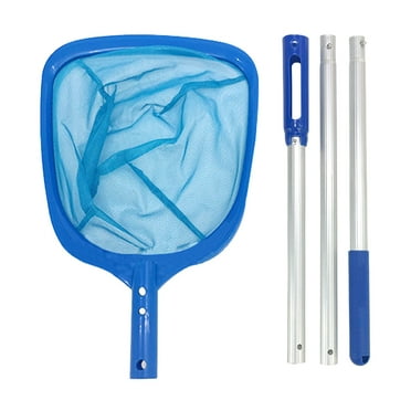 Swimming Pool Leaf Skimmer Net, Larger Capacity Pool Nets for Cleaning ...