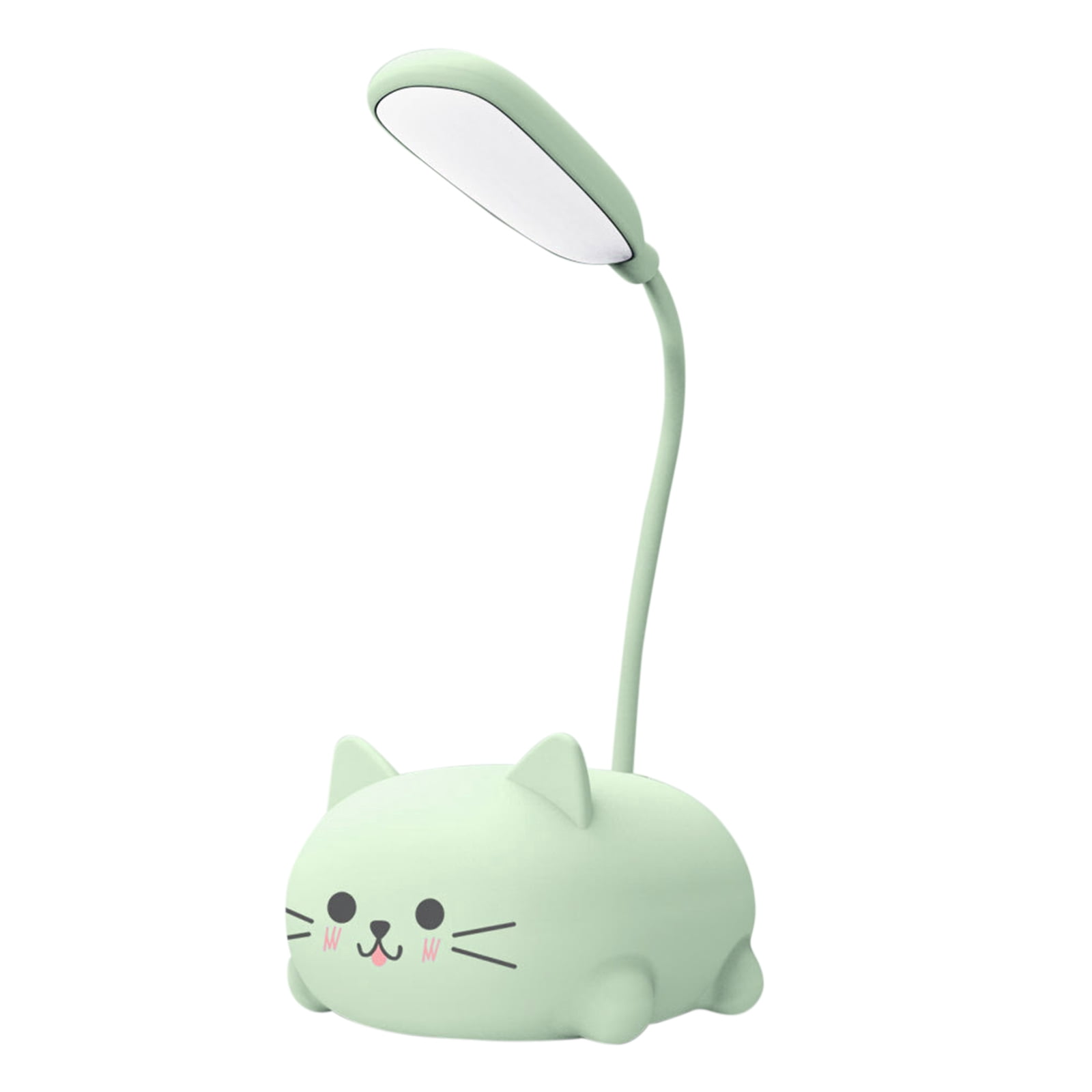HBASD Usb Eye Protection Desk Lamps Cute Cat Night Light 400mAh Reading ...