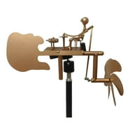 Sherem Magical Metal Windmill, Colorful 3D Wind Catcher Sculpture for ...