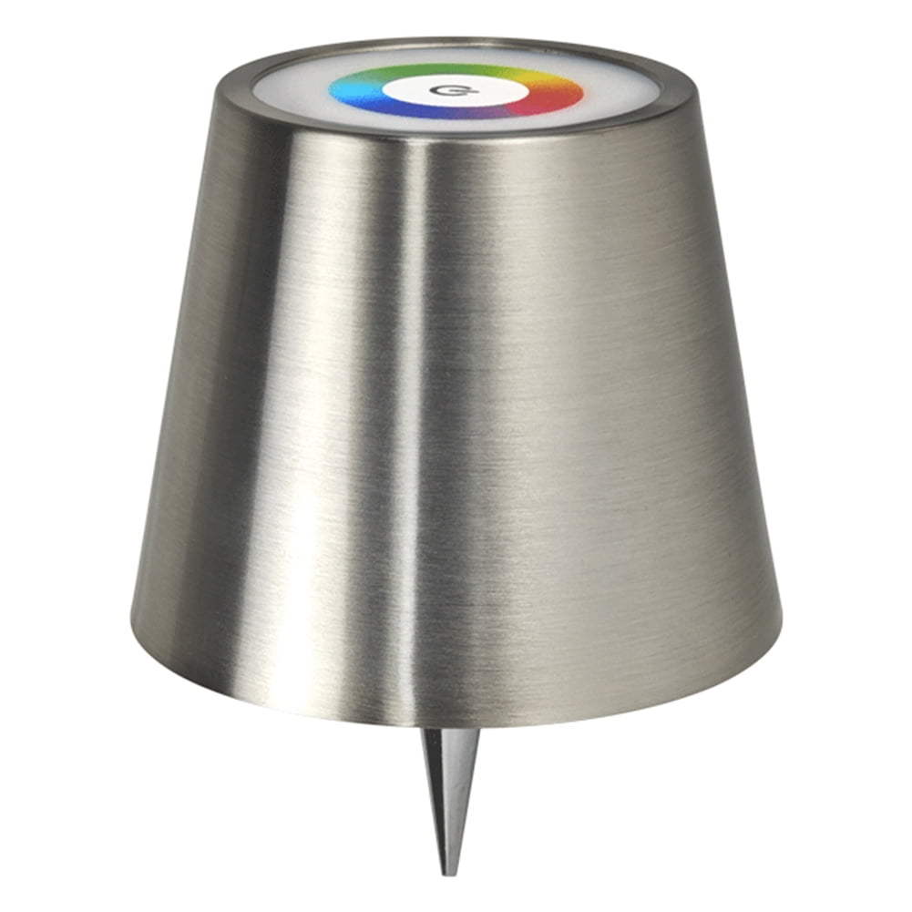 HBASD Wireless Bottle Lamp Rechargeable Warm Light & Rgb Table Lamp ...