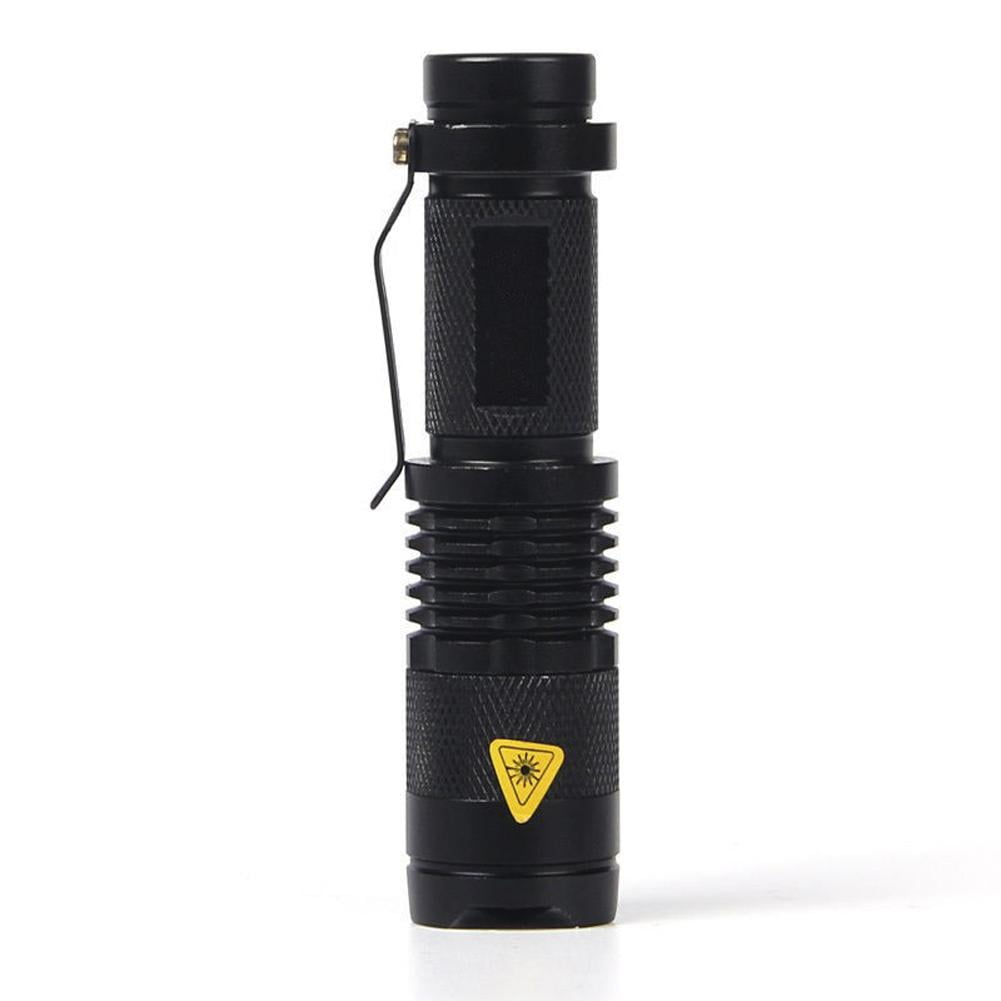 HBASD Xpe Q5 395 Uv Purple Light Flashlight Telescoping Zoom Money ...