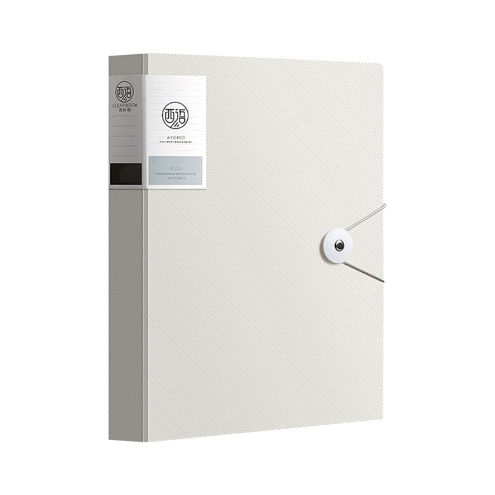 HBBKVI 2 Pack File Folders, 80 Page A4 Data Book, Music Score Folder ...