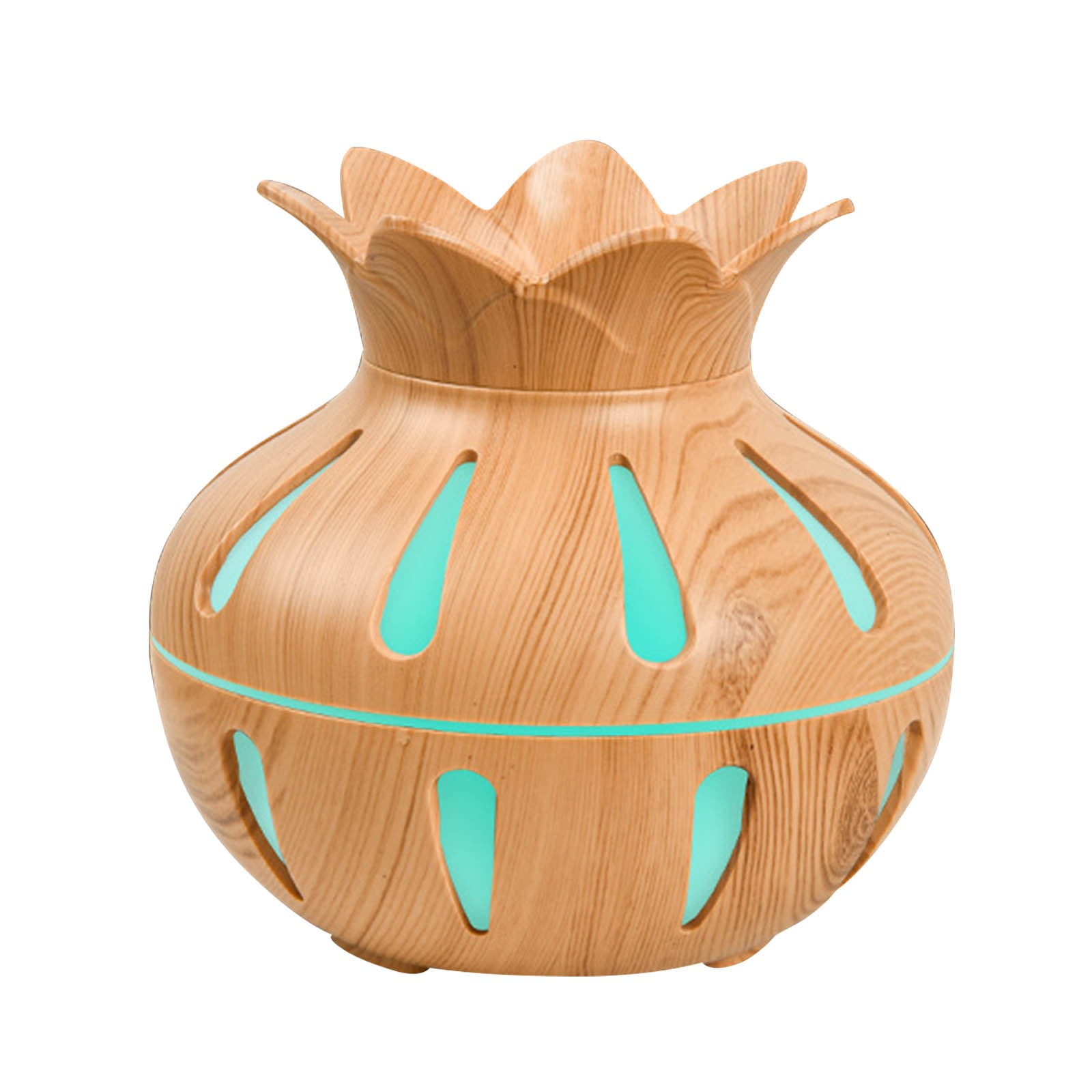 HBBKVI 3 in 1 Humidifier Diffuser Nightlight, 330ml USB Humidifiers for Bedroom, Quiet Essential ...