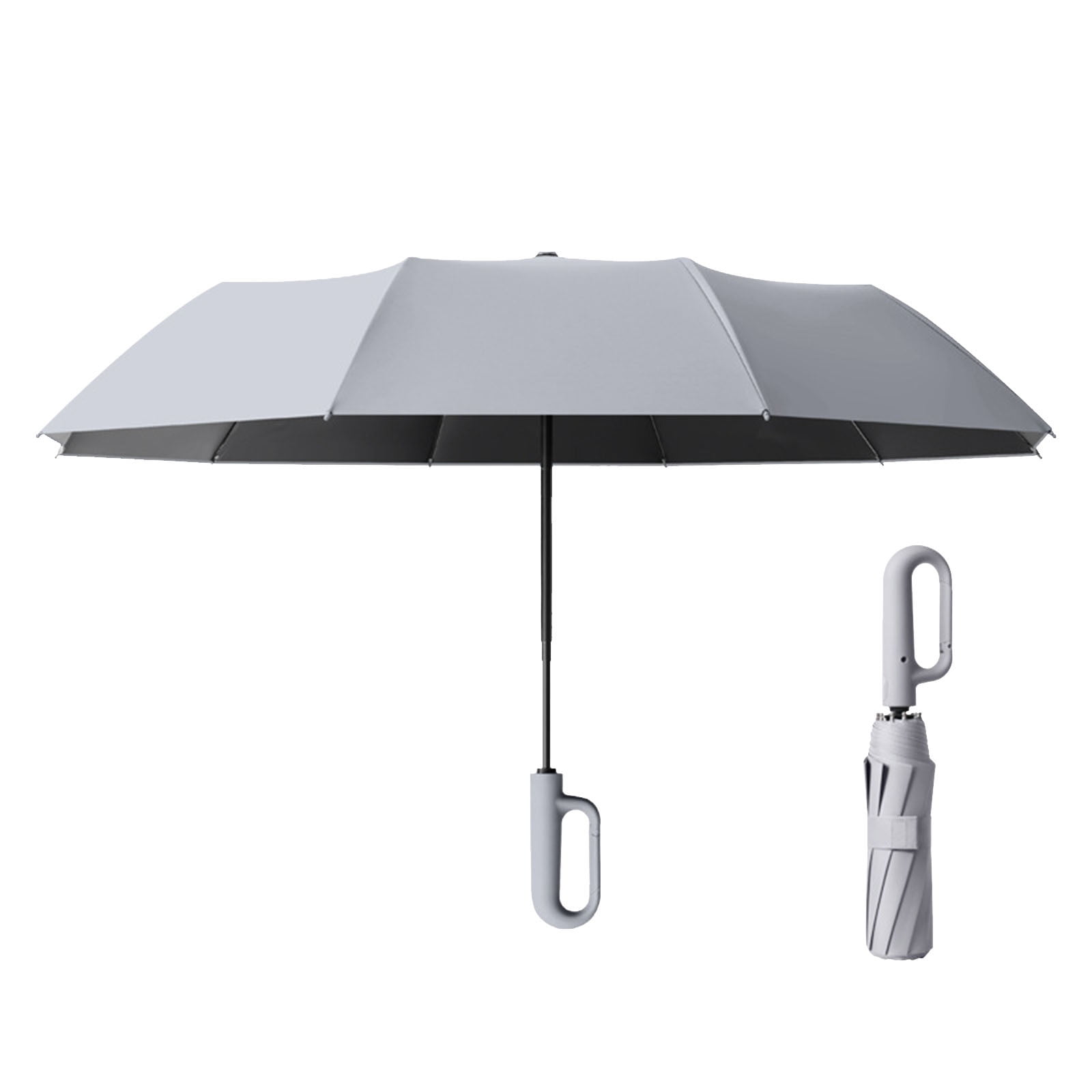 HBBKVI 42" Umbrella with Ring Buckle, Anti-UV Auto Open Compact ...