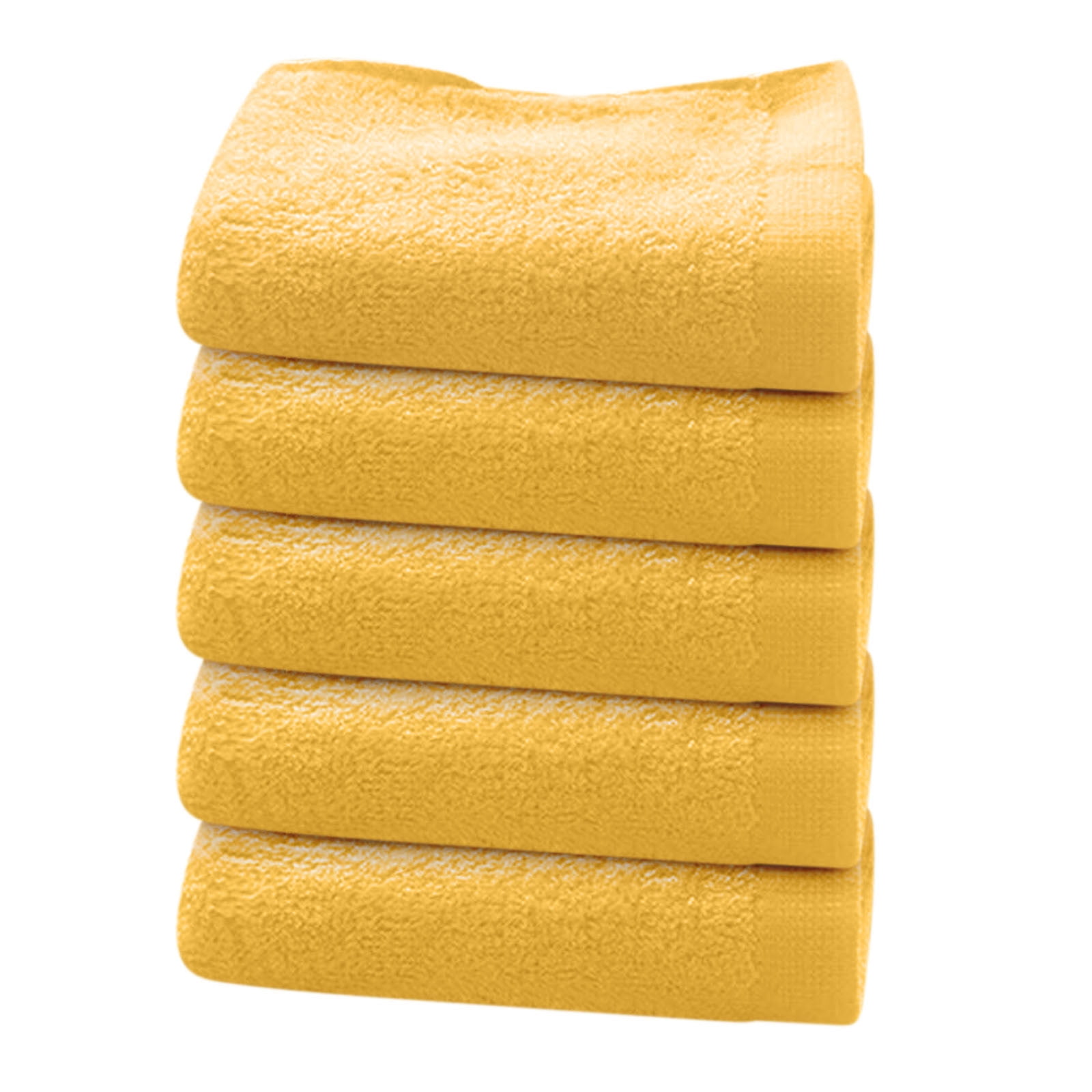 HBBKVI 5 Pack Solid Hand Towels 12" × 24", Super Soft Face Towels for ...