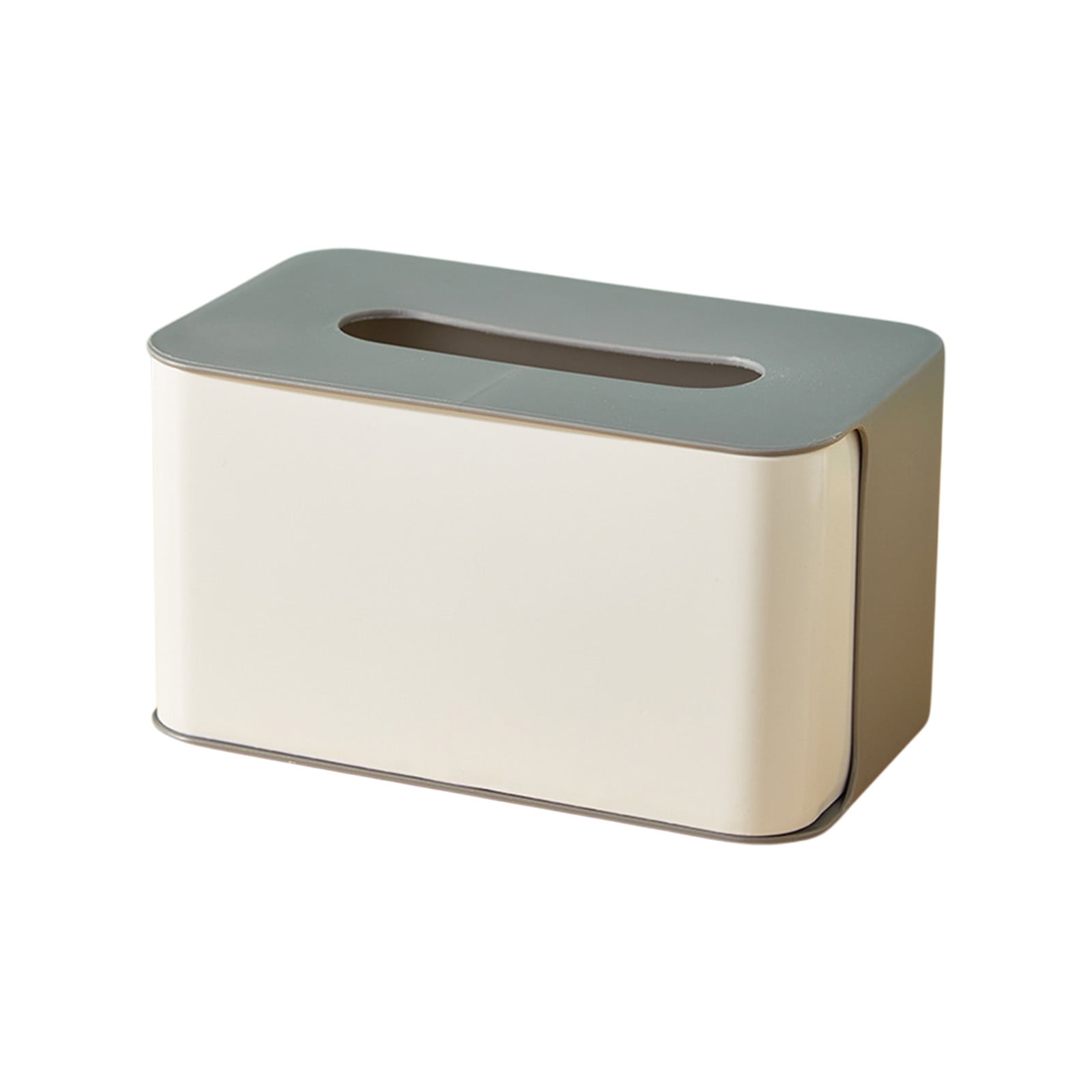 HBBKVI 7.1x4.3x3.9in Plastic Tissue Box Cover Tissue Box Cover Toilet ...