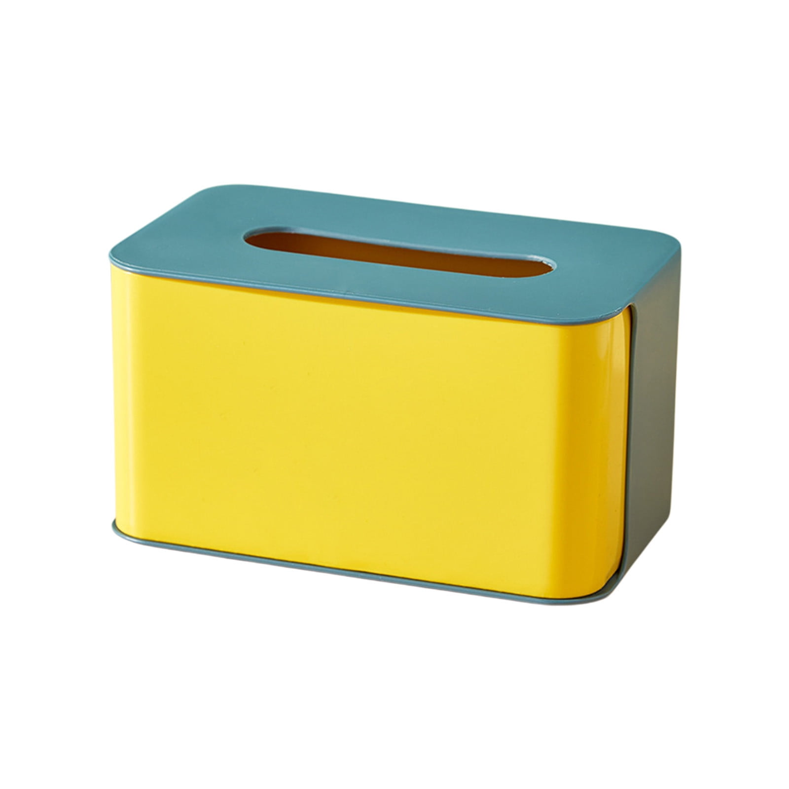 HBBKVI 7.1x4.3x3.9in Plastic Tissue Box Cover Tissue Box Cover Toilet ...