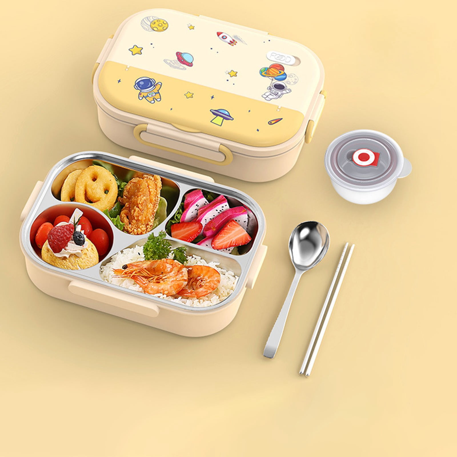 HBBKVI Bento Box 316 Stainless Steel Heat Preservation Lunch Box for ...