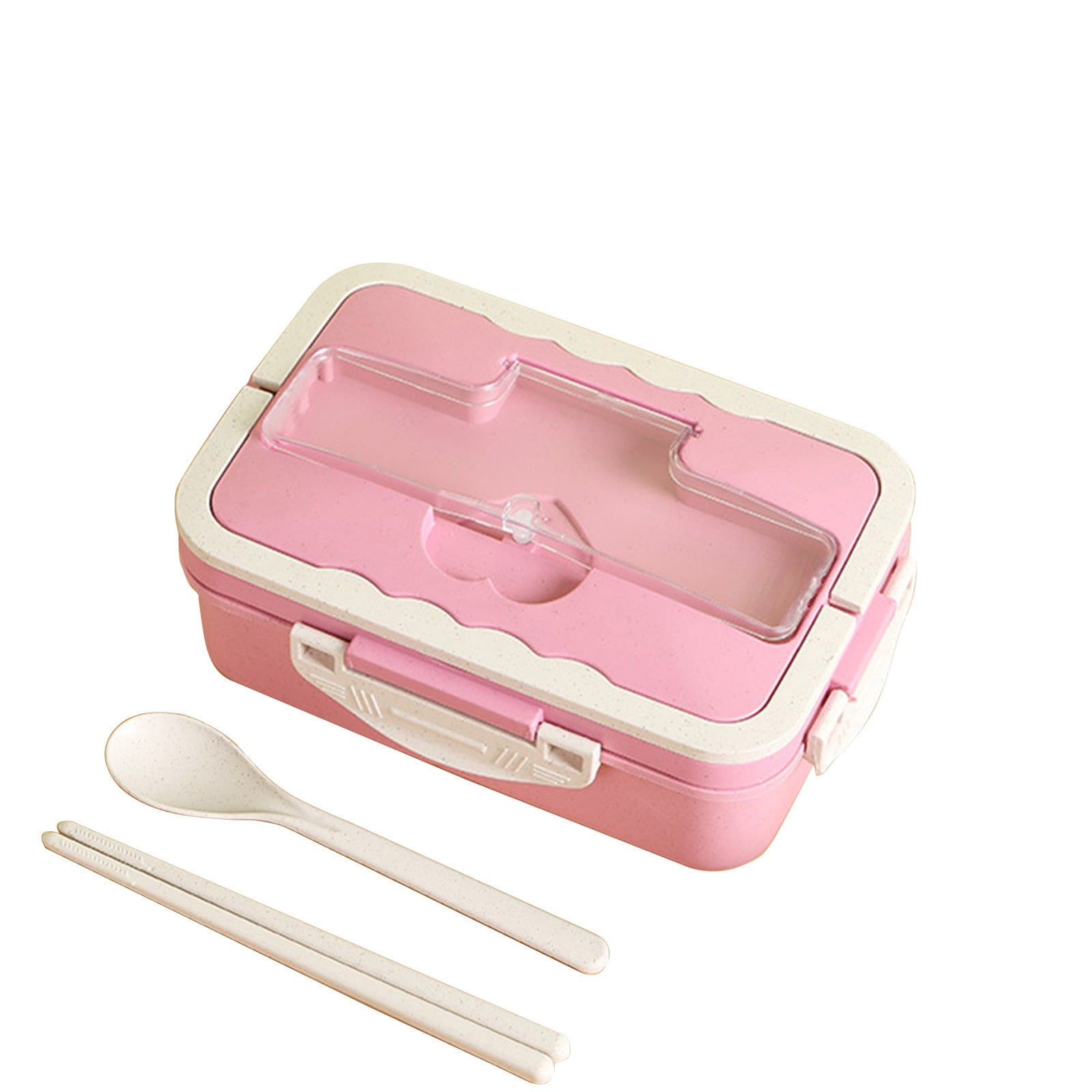 HBBKVI Bento Box Lunch Box with Lid and Cup Portable Bento Lunch Box ...