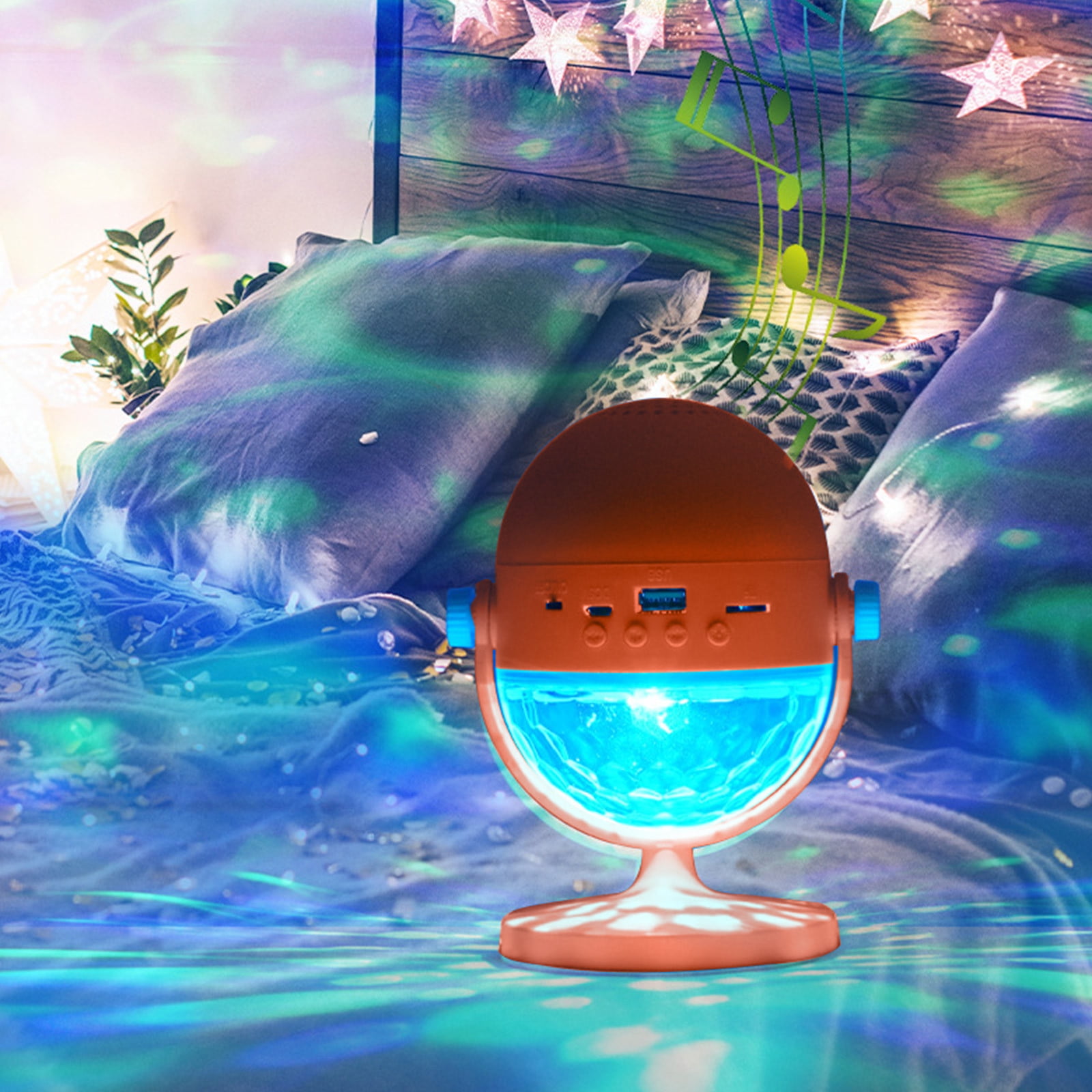 HBBKVI Bluetooth Speaker Starrys Projection Light Stage Sky Sound ...