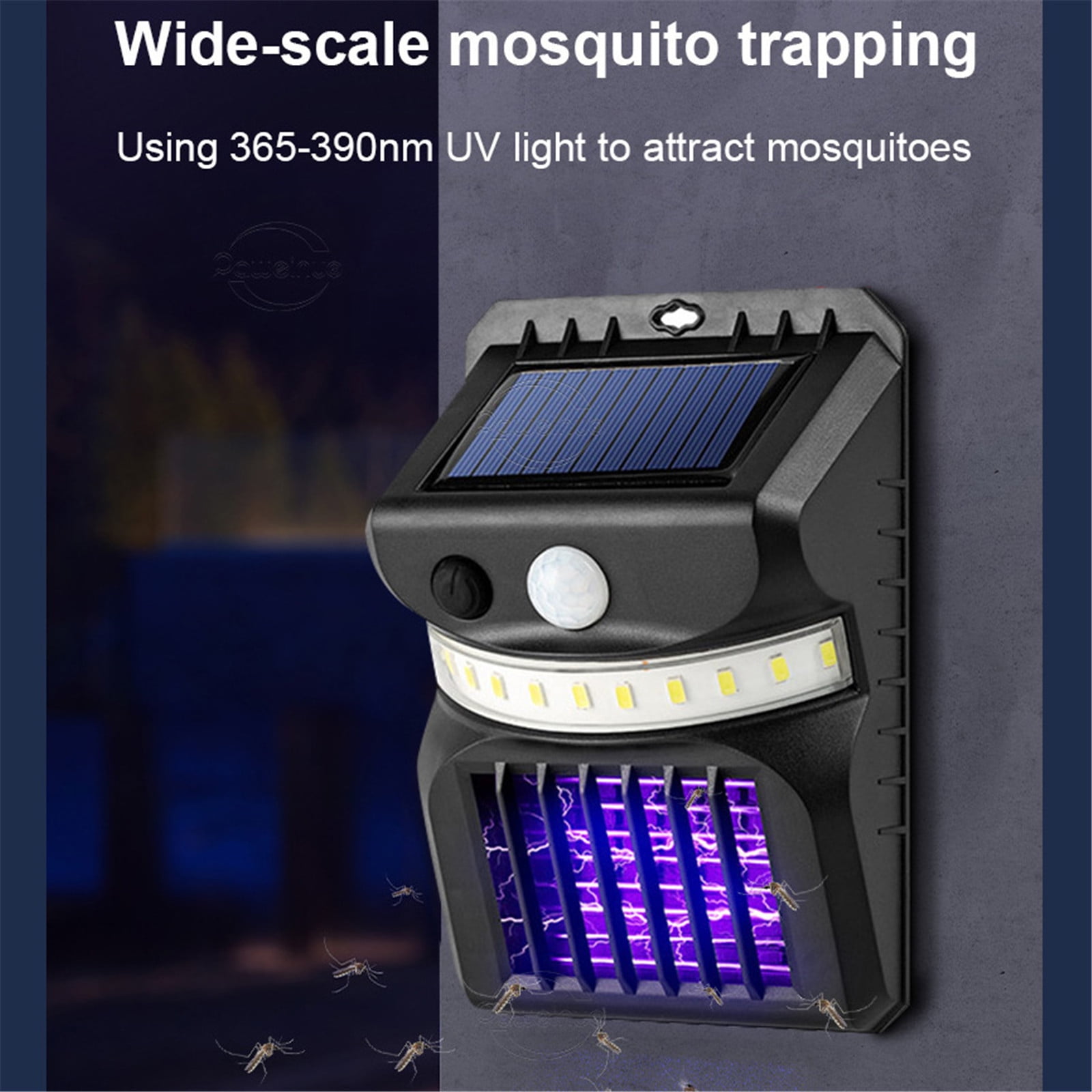 HBBKVI Bug Zapper Outdoor, IP64 Waterproof Mosquito Zapper for Garden ...
