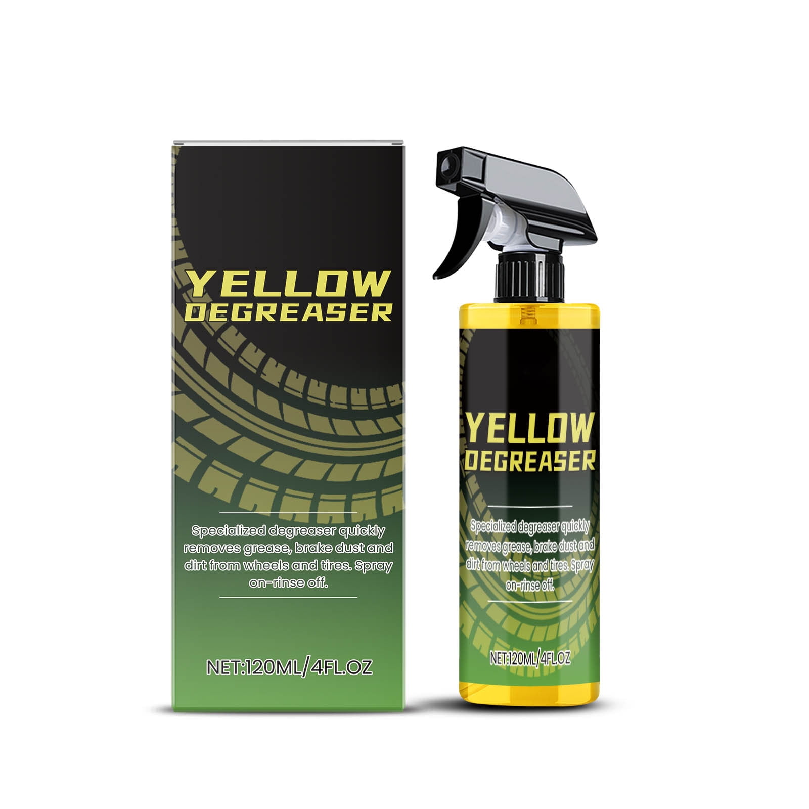 HBBKVI Car Cleaner, Wheel Cleaner Car Wheel Yellowing Cleaning Stain ...