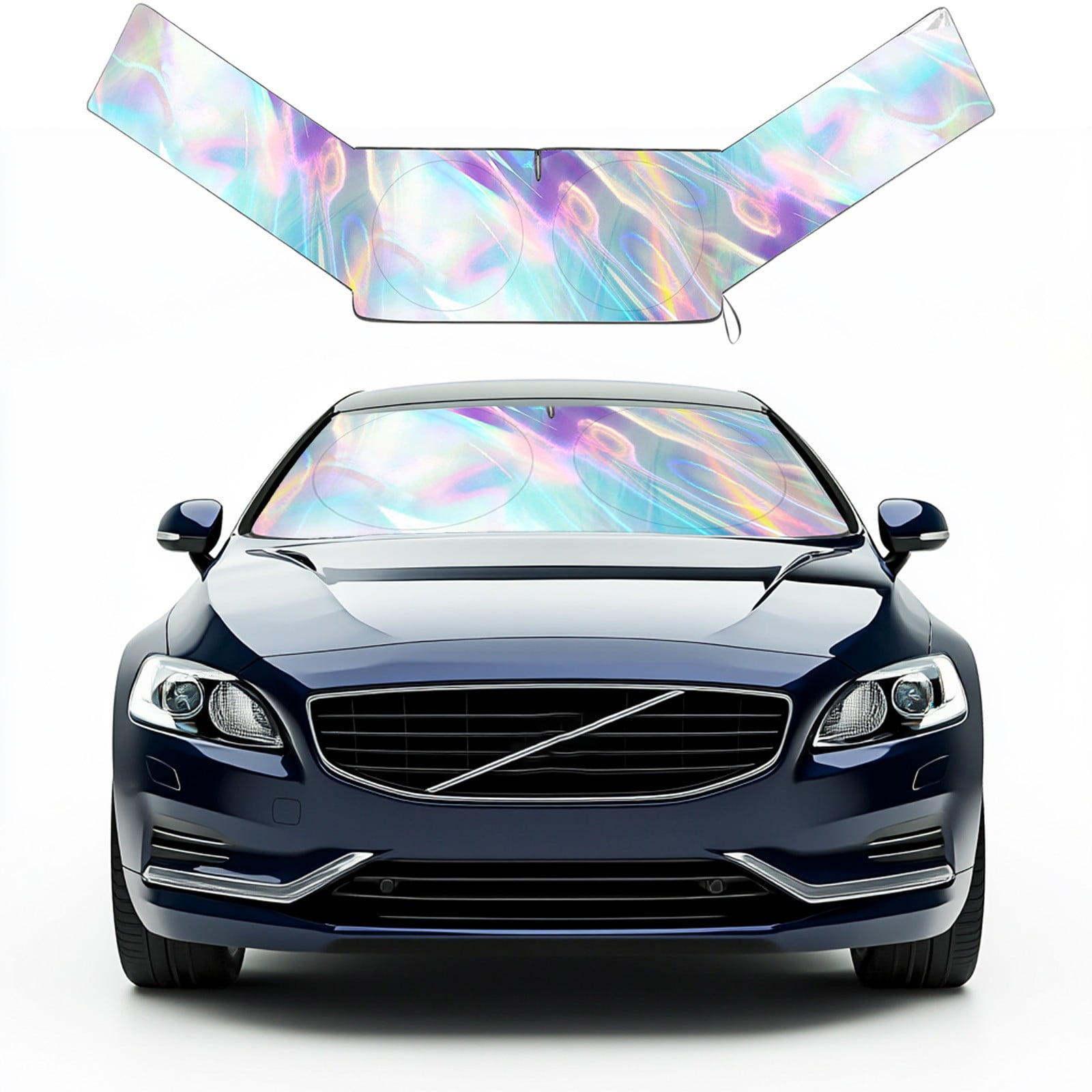 HBBKVI Car Sun Shade 61" × 119", Car Window Shades for Car Truck SUV ...