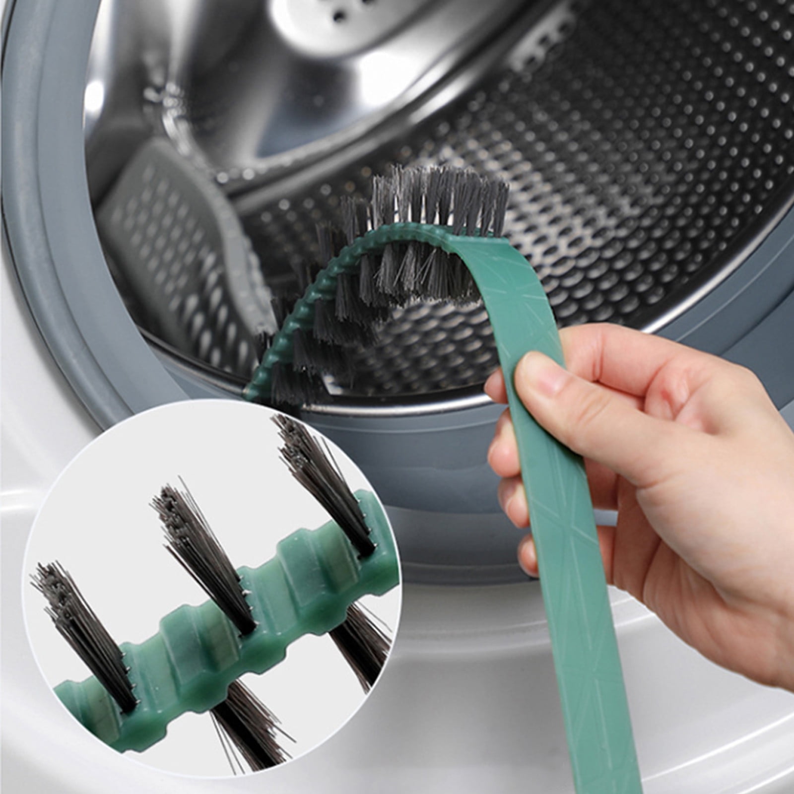 HBBKVI Cleaning Brush, Drum Washing Machine Brush Extended Handle ...