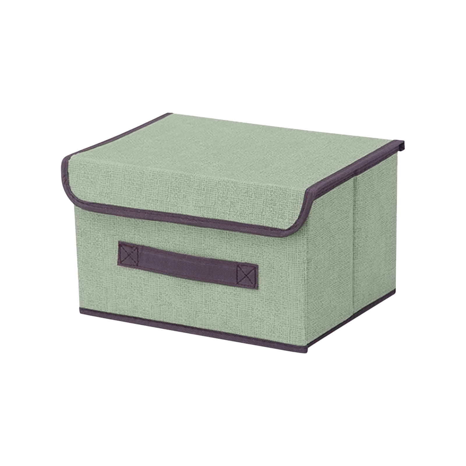 HBBKVI Closet Organizers and Storage, Cotton and Linen Cloth Covered ...