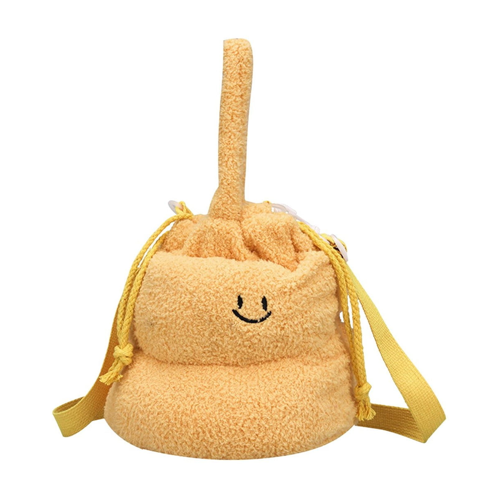 HBBKVI Crossbody Bag, Shoulder Bag Cute Fuzzy Poop Shape Handbag for ...