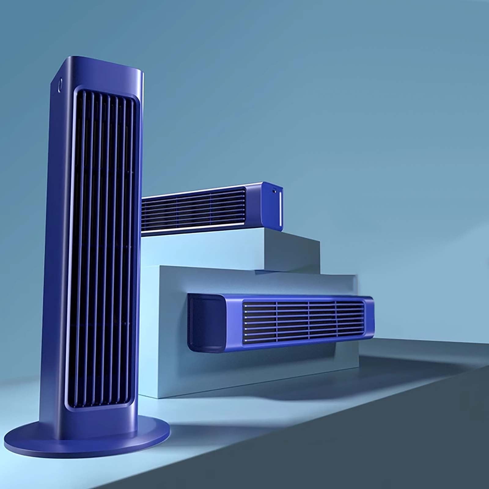 HBBKVI Desktop Silent Fan Office USB Tower Fan Household High Wind Wall ...