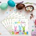 HBBKVI Easter Bunny Themed Disposable Dinnerware Set - Complete Party ...