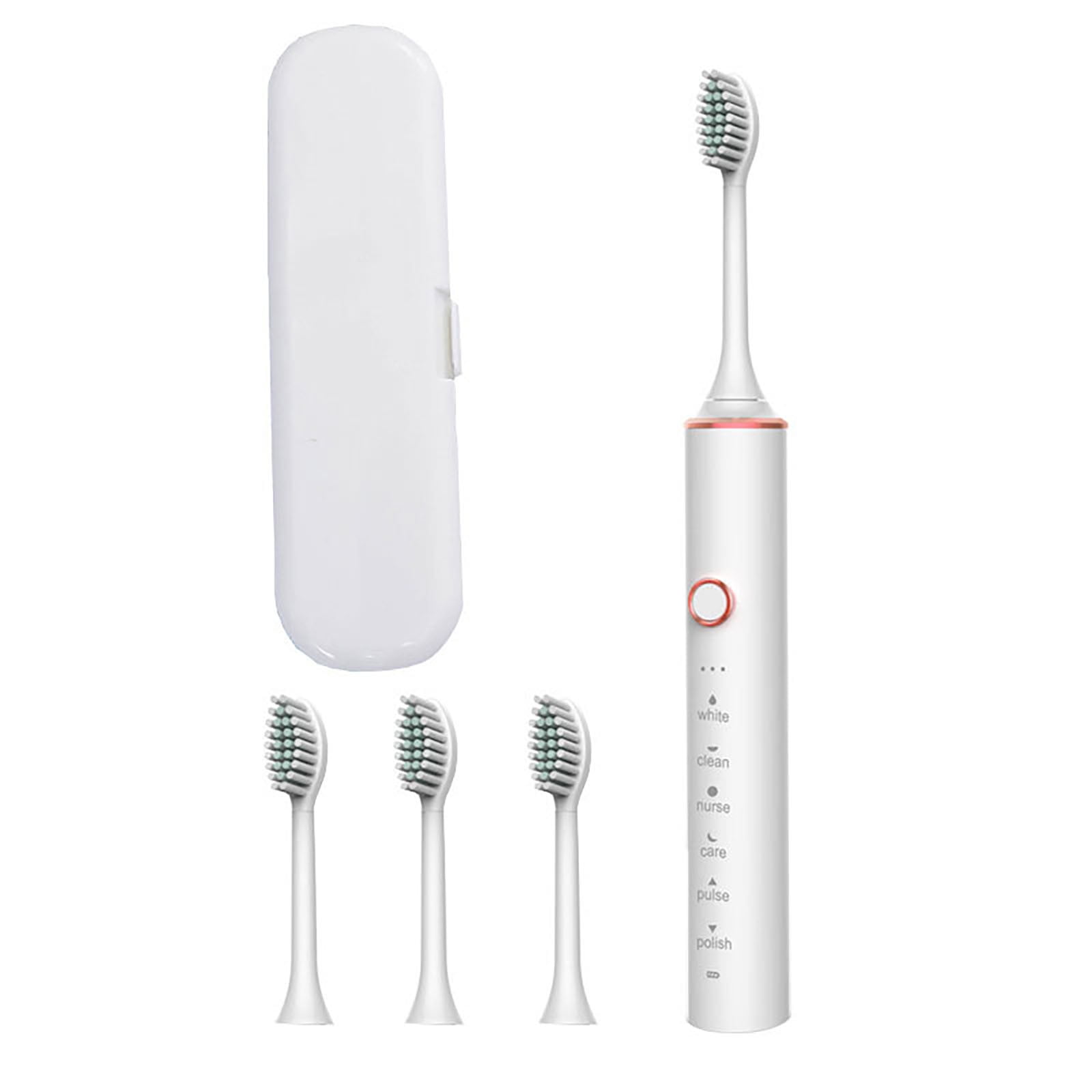 HBBKVI Electric Toothbrush, 4 Brush Heads 6 Speeds Electric Toothbrush ...