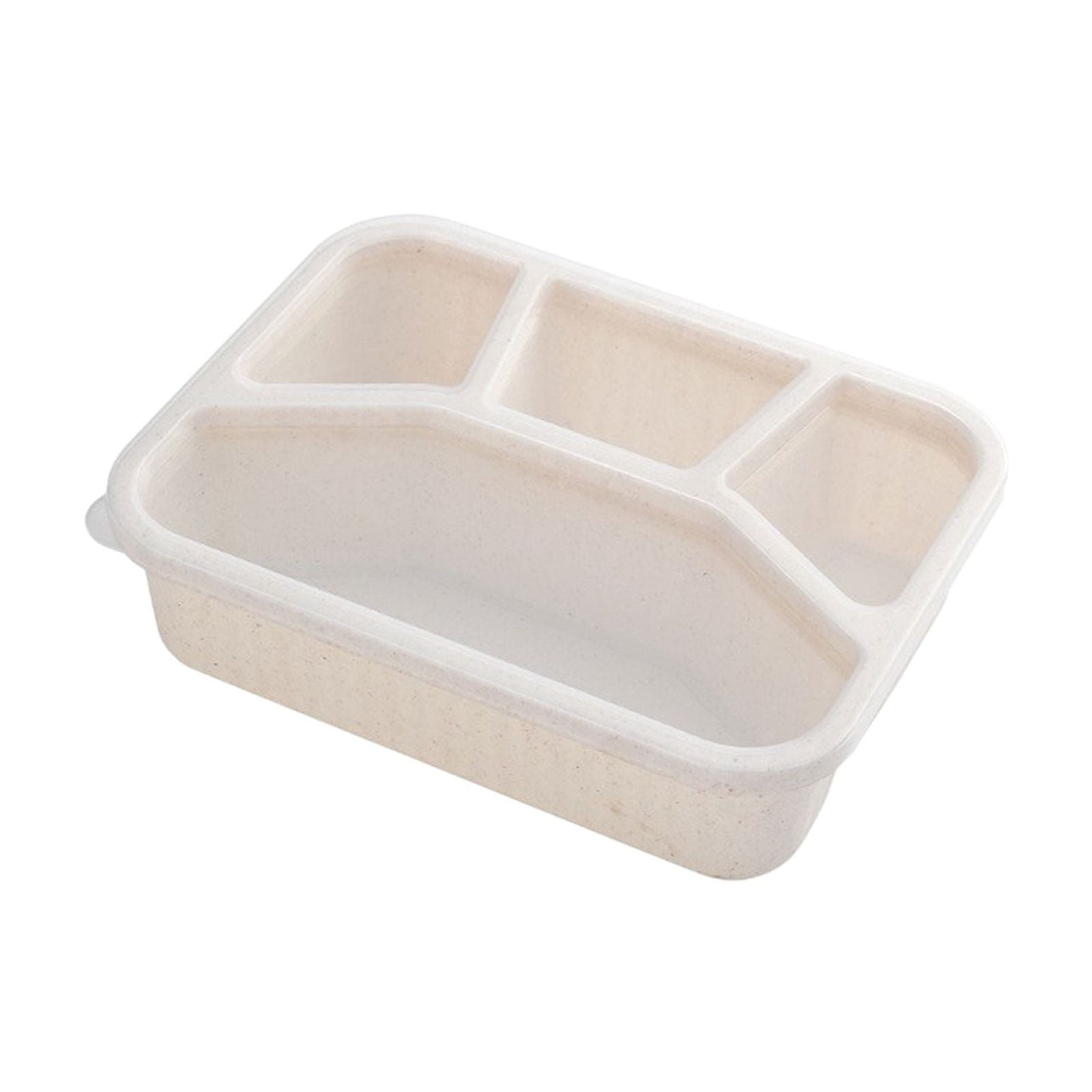 HBBKVI Food Storage Containers with Lids, Stackable Divided Food ...