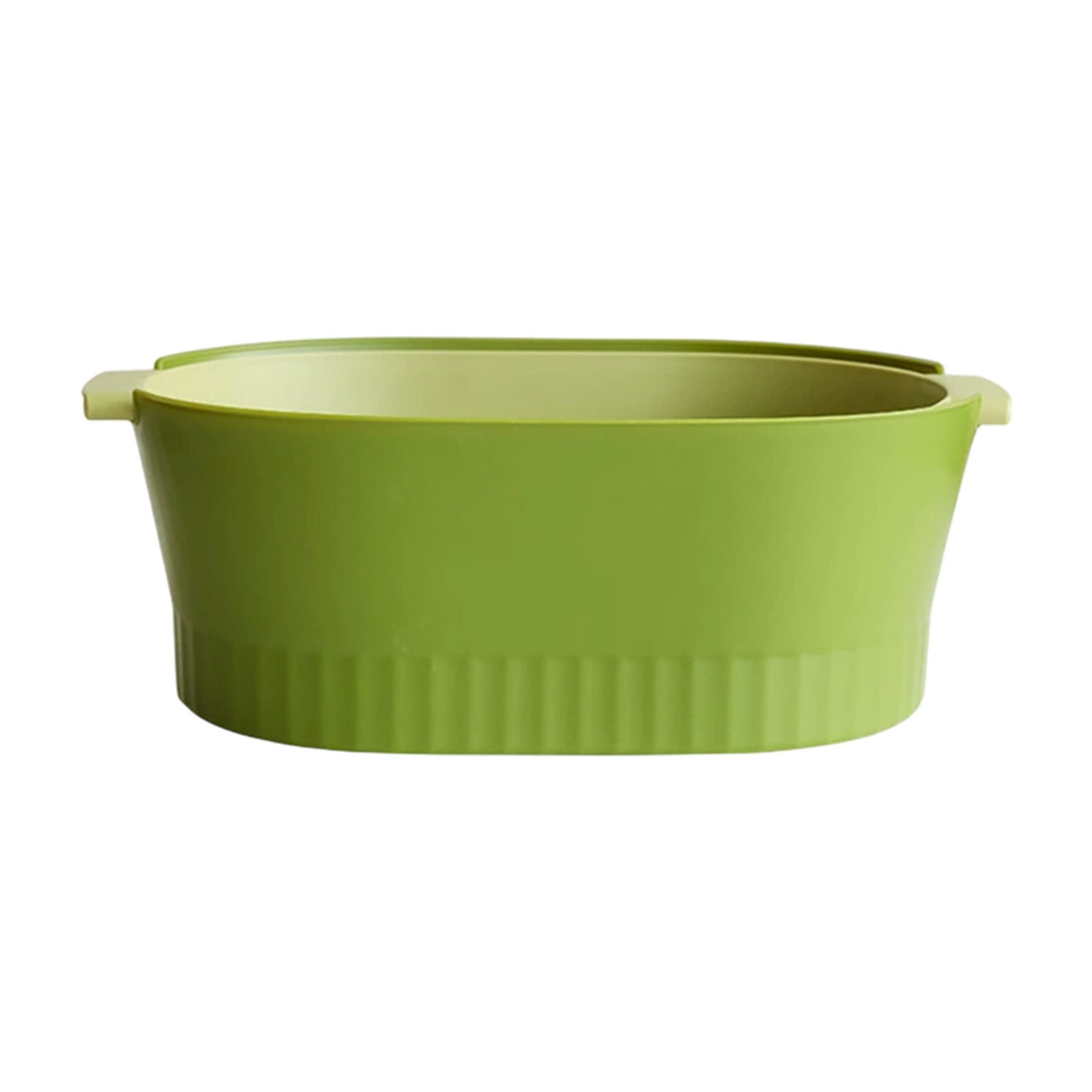 HBBKVI Food Strainer with Handles, Double-Layer Colander for Fruit ...