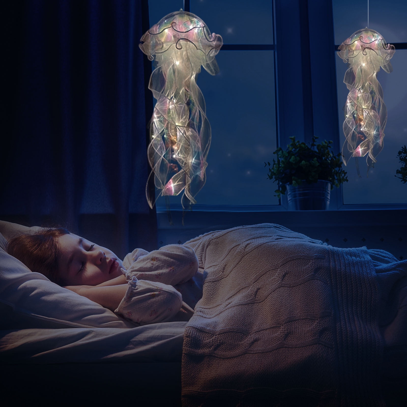 HBBKVI Jellyfish Lamp Material Pack Year's Eve Gadgets Year's Eve ...